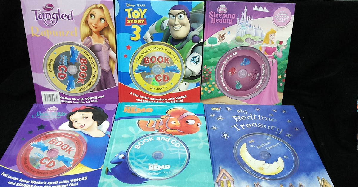 Kid Books Blog: 364.Disney books + CD