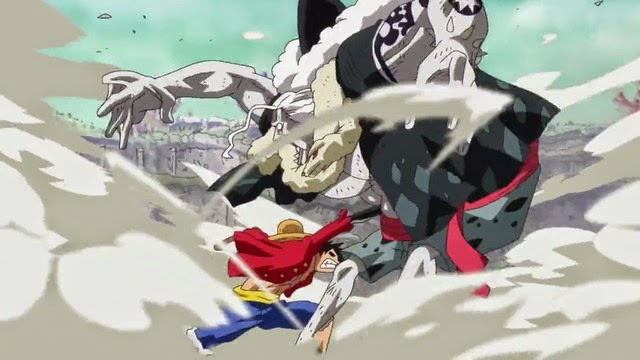 One piece Now: Luffy fights List & Anime Fishman Island Saga