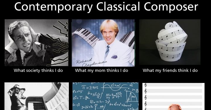 Friday Funnies - Contemporary Classical Composers