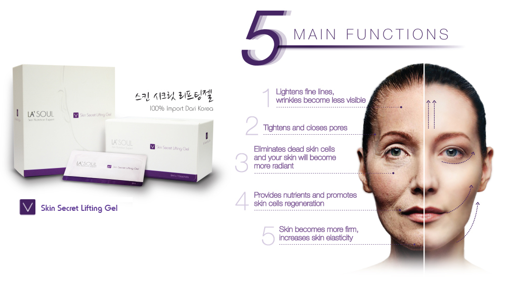 TAWAU LA SOUL SNE STOCKISTS OFFICIAL PAGE: Skin Secret Lifting Gel