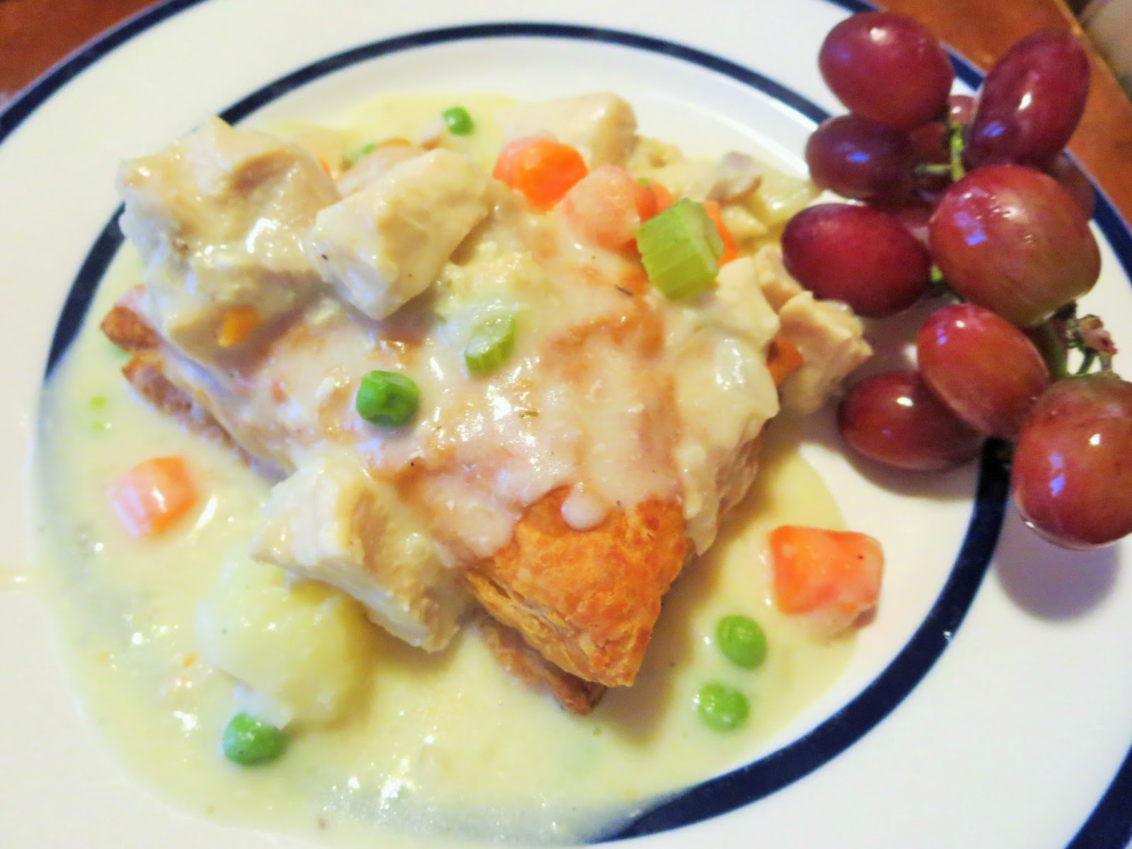 Ramona Avenue: Fancy Puff Pastry Deconstructed Chicken Pot Pie-Great ...