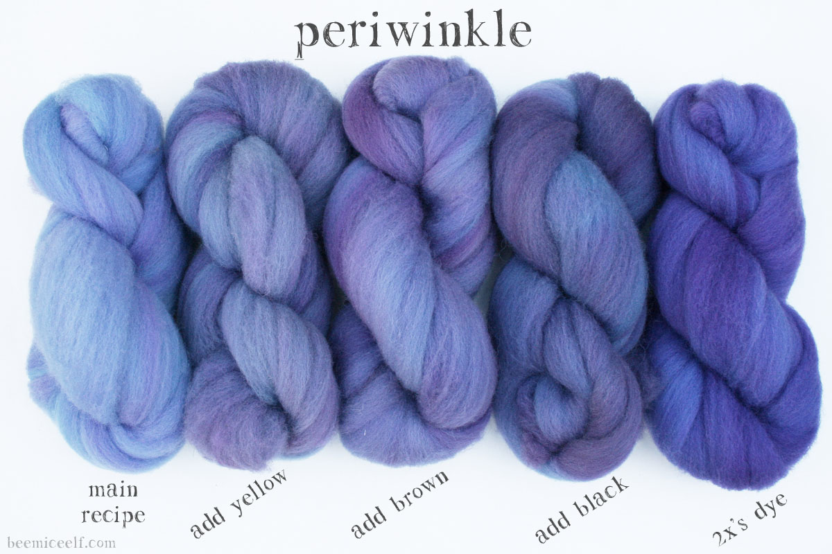 Bee Mice Elf: Mixed Up Monday: Periwinkle