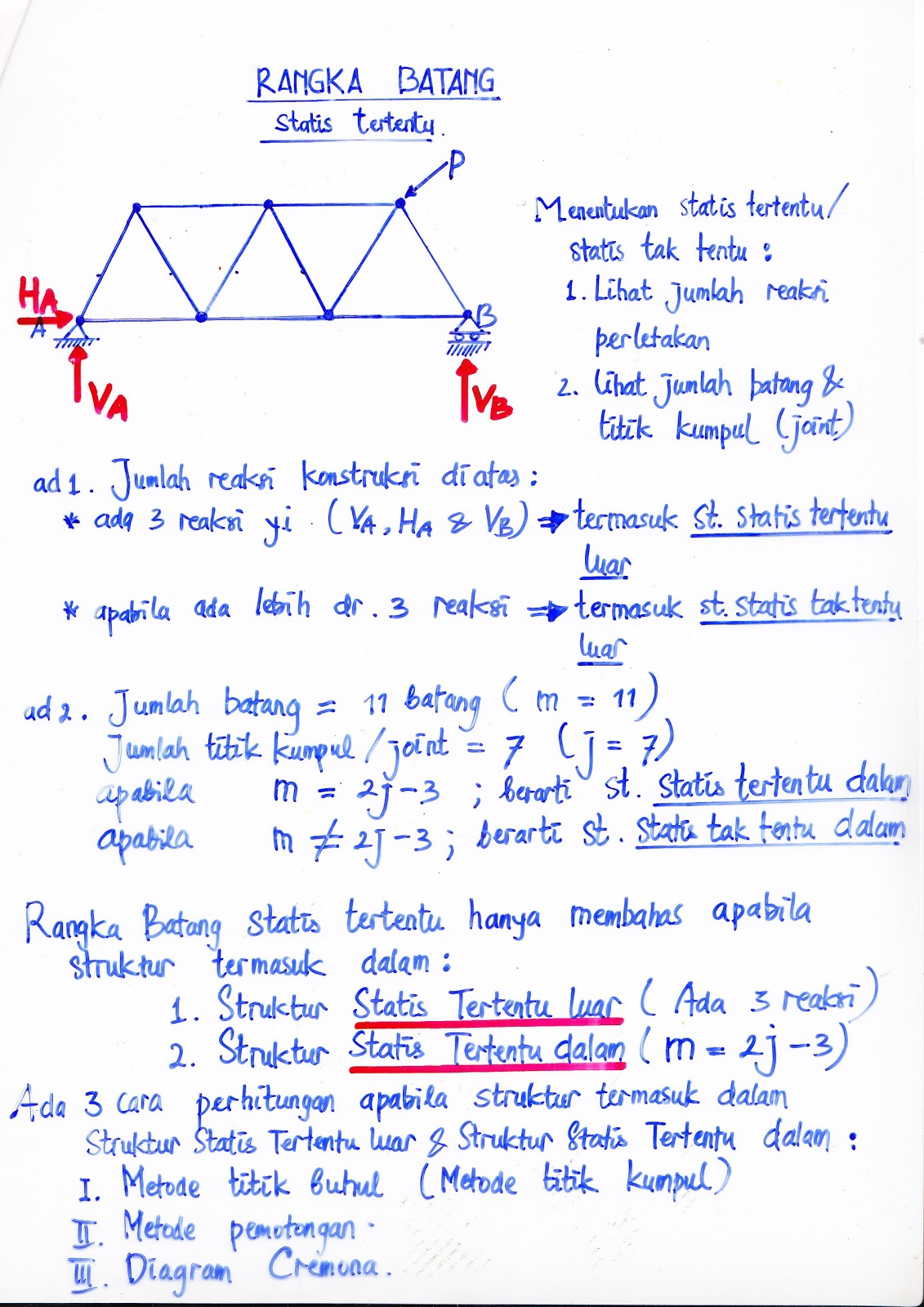 Rangka Batang | HMS UNEJ
