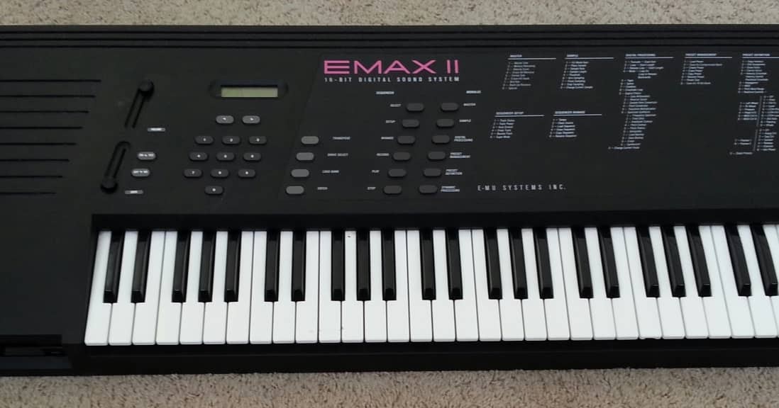 MATRIXSYNTH: EMU Systems Emax II Sampling Keyboard
