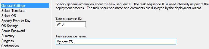 Create an MDT Task sequence Template | Syst & Deploy