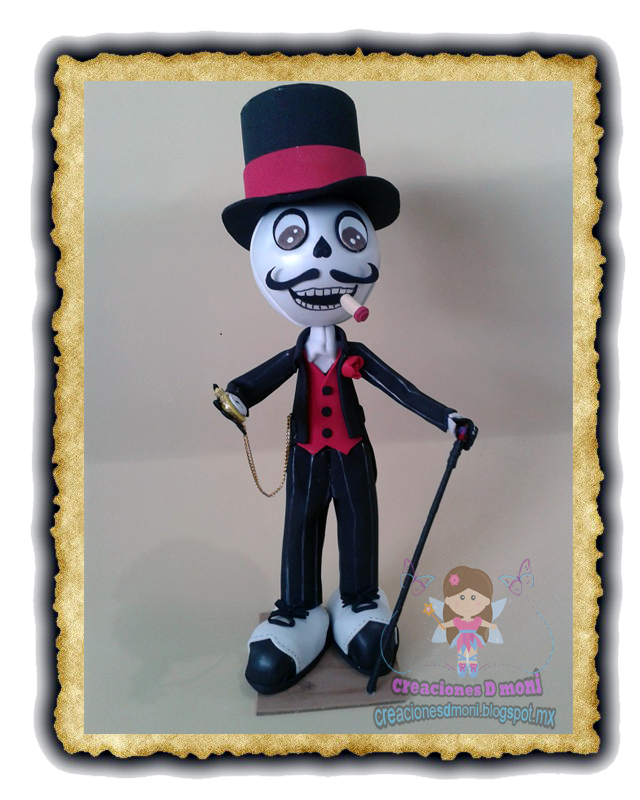 creaciones D Moni: fofucha catrina Frida kalho pareja catrin y catrina ...