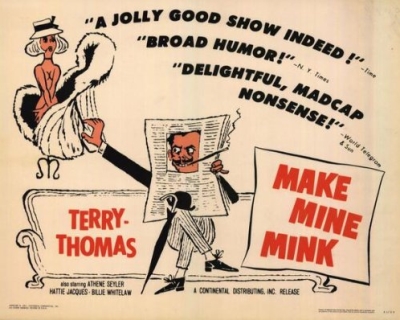 Classic Movie Ramblings: Make Mine Mink (1960)