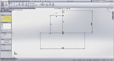 SolidWorks 2013 Tutorial How to Sketch, Understand Relations and ...