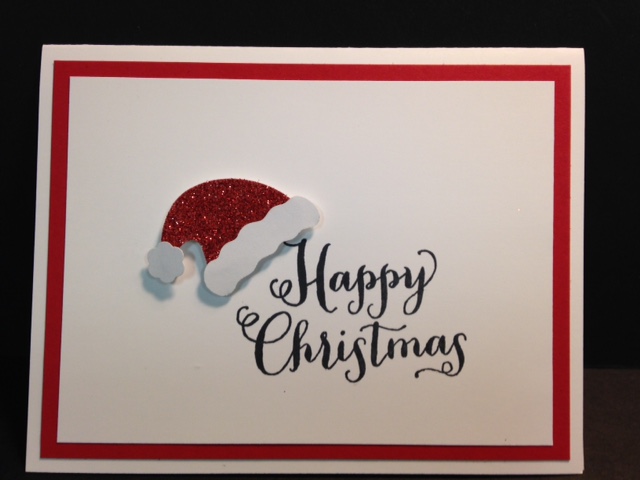 My Creative Corner!: Oh, What Fun, Santa Hat, Christmas Card