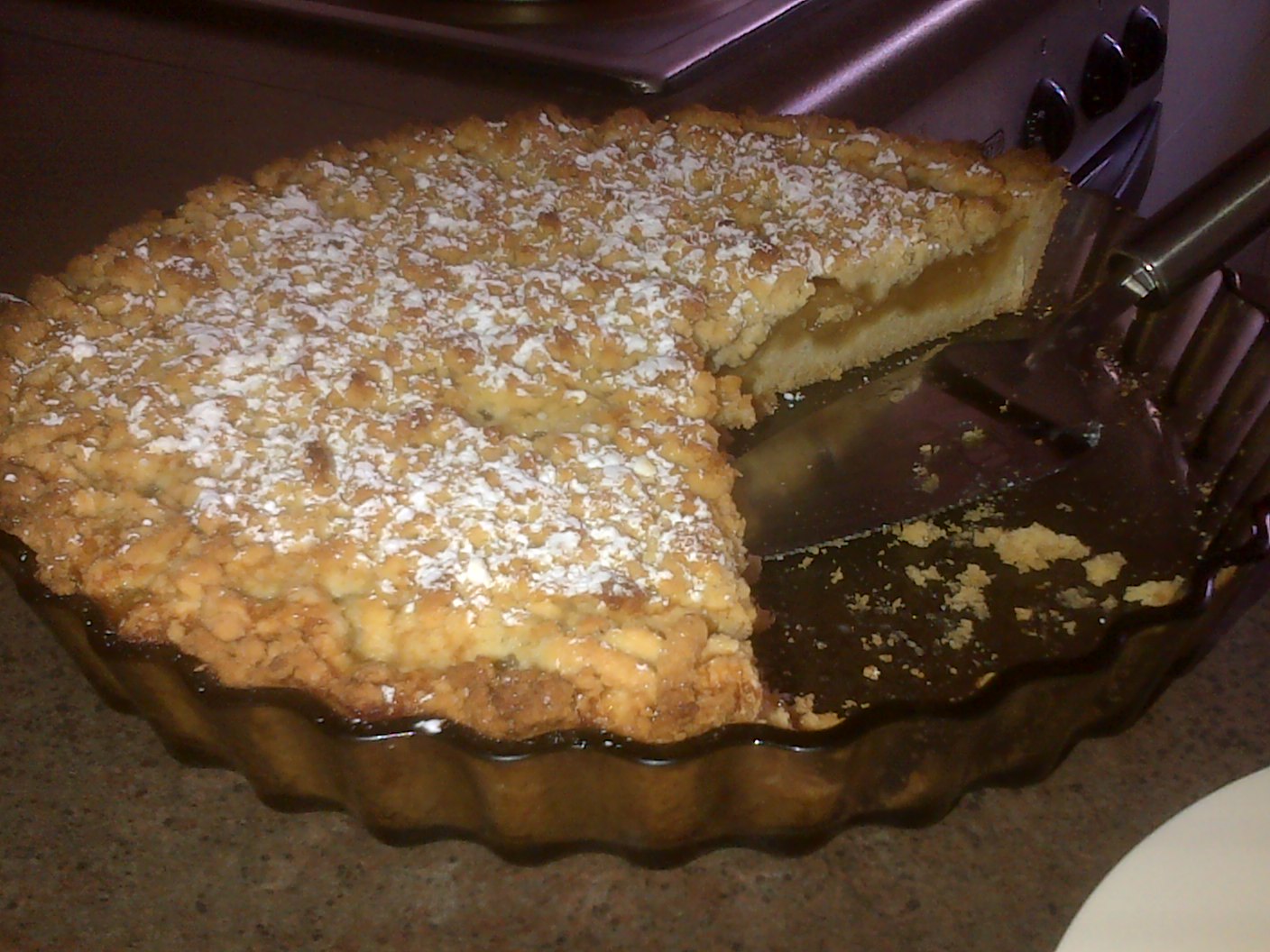 Kuier-Kombuis: Krummel-Appeltert