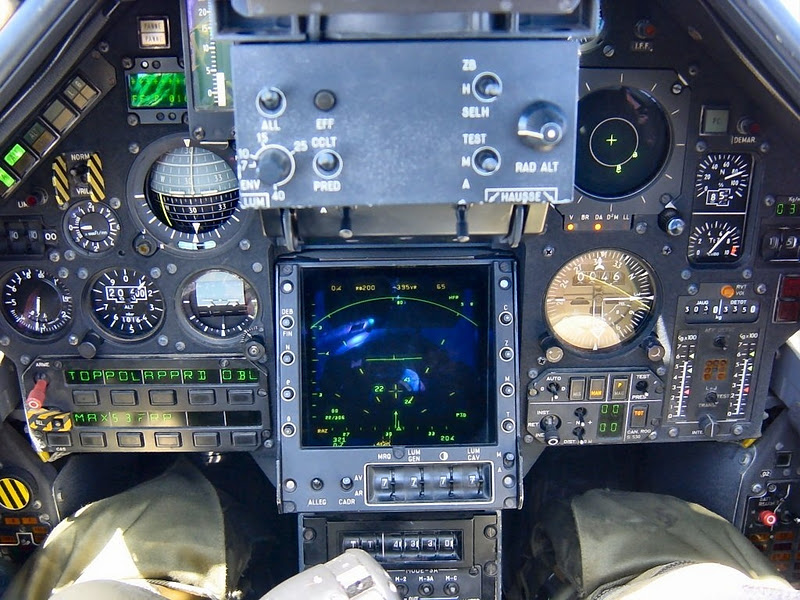 Cool Jet Airlines: Dassault Mirage 2000D cockpit