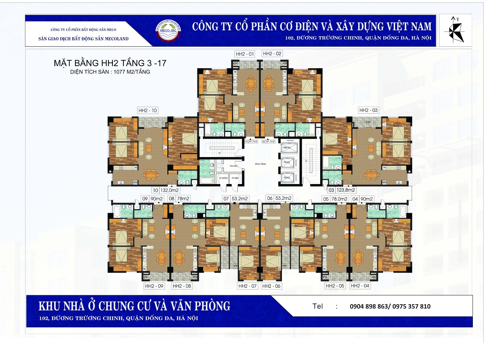 CHUYÊN PHÂN PHỐI CHCC MECO COMPLEX 102 TRƯỜNG CHINH - HOTLINE: 0904 898 ...