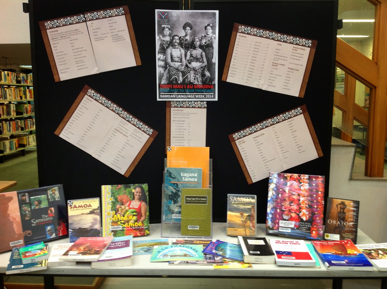 Library News - Unitec: Samoan Language Week 25-31 May