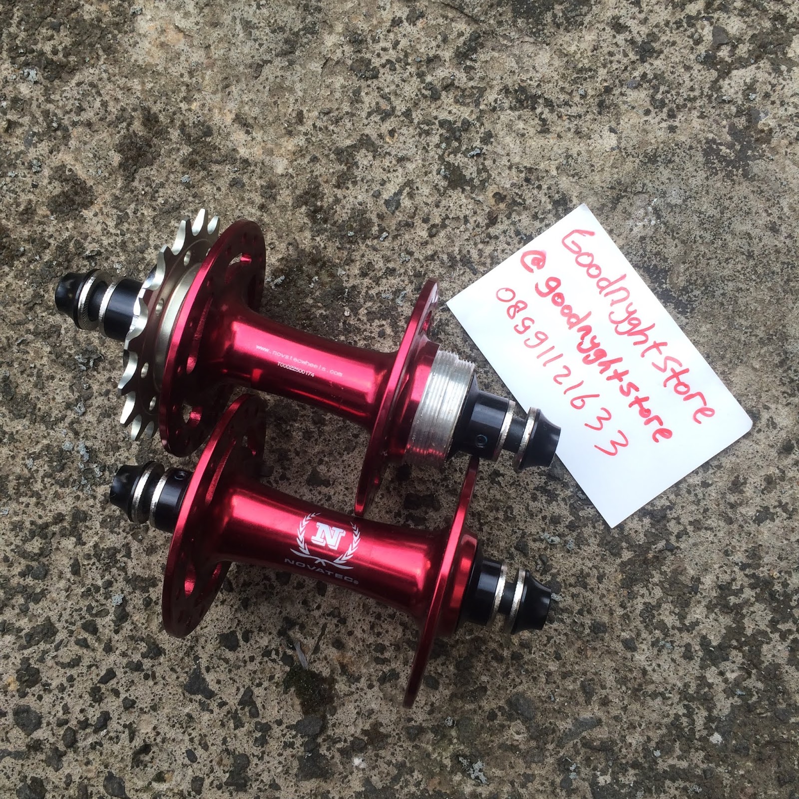 Novatec Track Hub 32H Kunci L (Fixed/Fixed) - GOODNYGHT