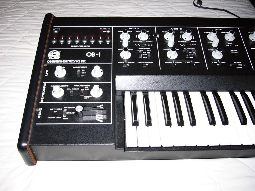 MATRIXSYNTH: Oberheim OB-1 Analog Synthesizer SN 0536