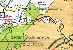 US 48 - Corridor H in Virginia