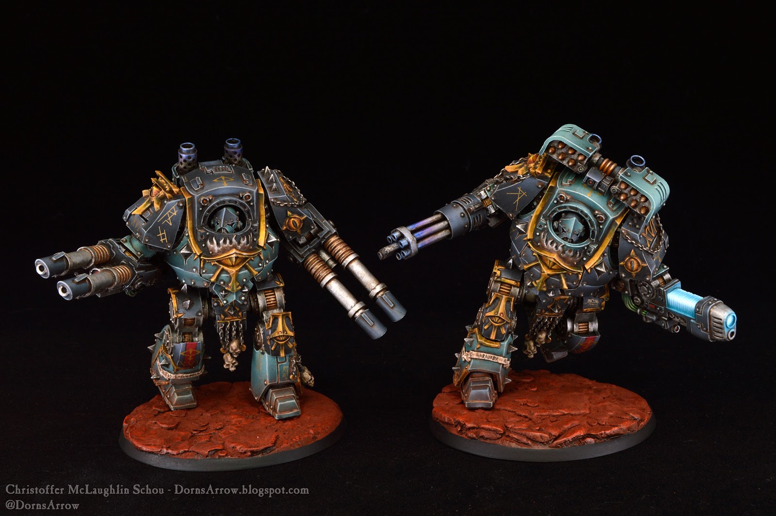 Dorn's Arrow: Contemptor Dreadnoughts - Sons of Horus - Forgeworld