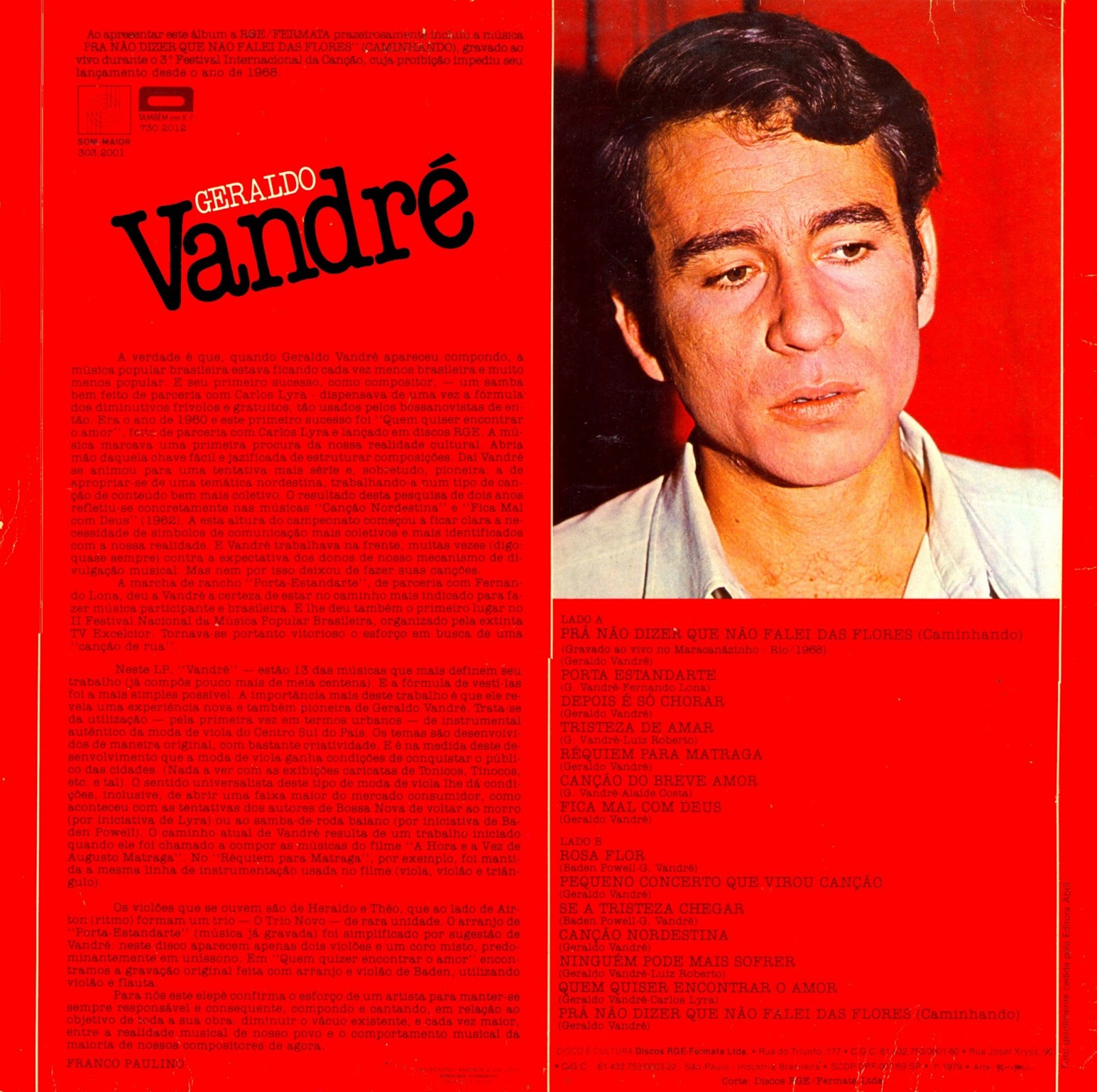 Momentos Mágicos: Geraldo Vandré - Geraldo Vandré (1979)