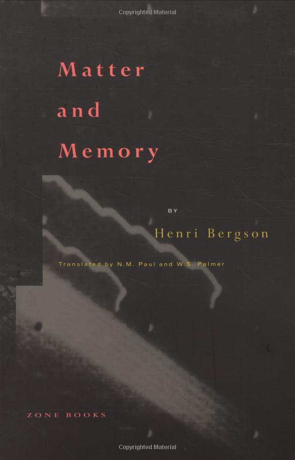 Jual Buku Matter and Memory (Henri Bergson) - Toko Buku Import