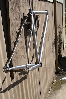 what's up in Santa Cruz: Single speed CX/Road/Commute sttel frame