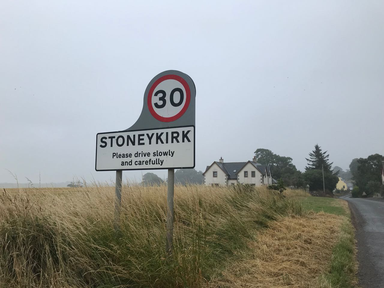 Stoneykirk Cemetery - John Milroy and Jane McCarlie