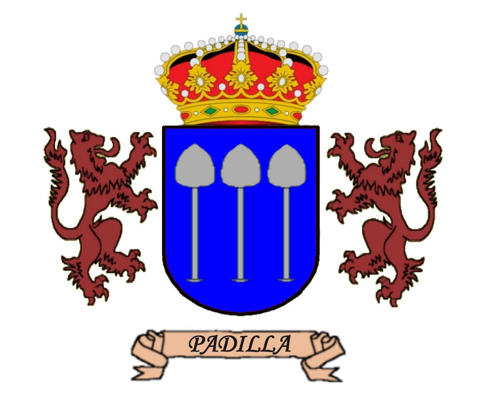 Apellidos y Escudos: Padilla