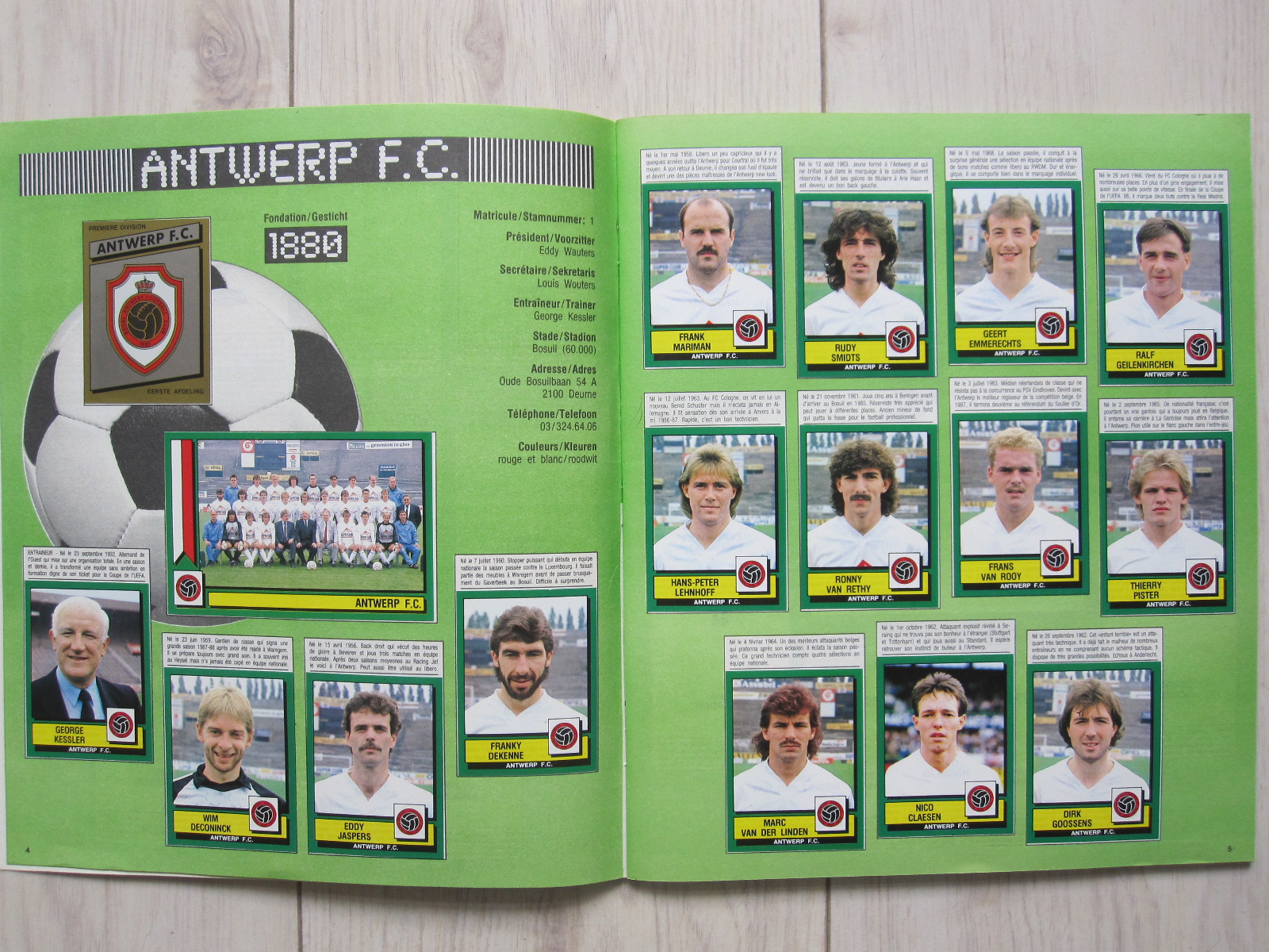 Only Good Stickers: Panini Football 89 (Belgium)