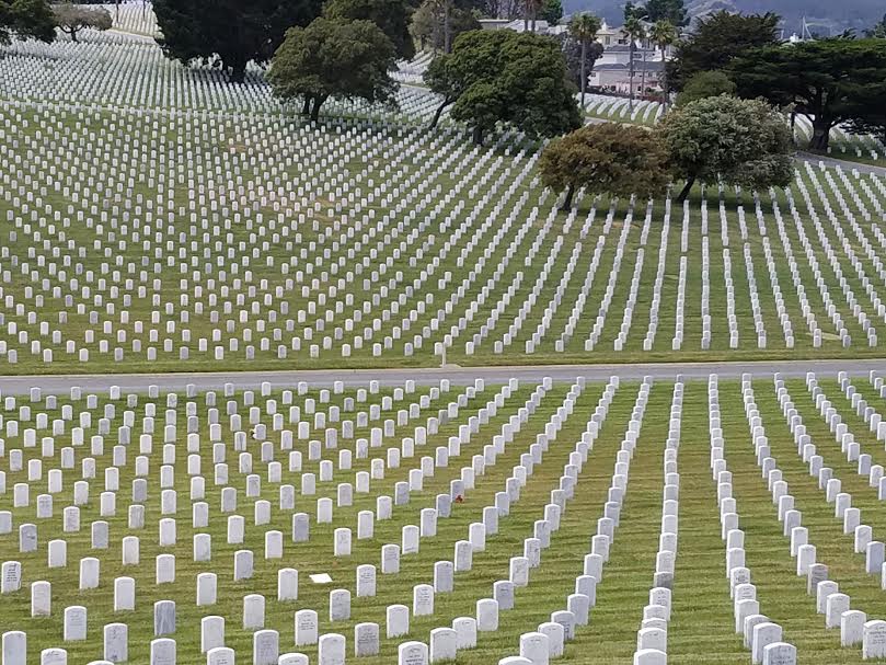 Adventures in Weseland: Golden Gate National Cemetery