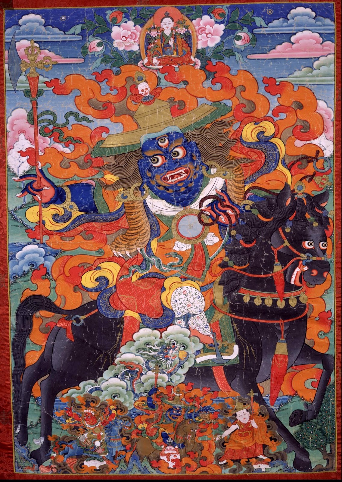 Okar Research: Gyalpo Pehar: Oracle God of the Dalai Lama