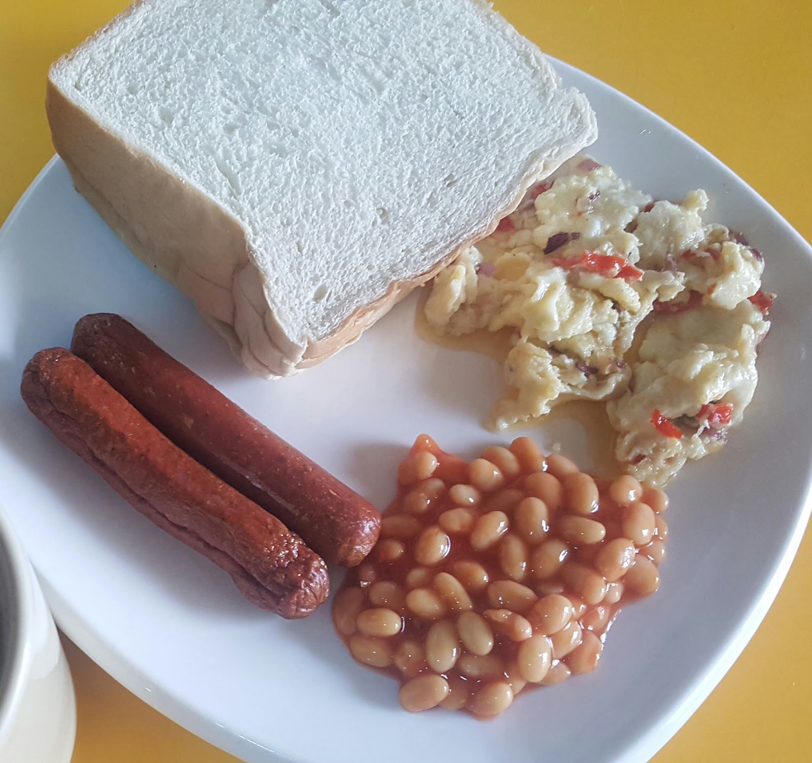 SIMPLE ENGLISH BREAKFAST W/O HAM OR BACON