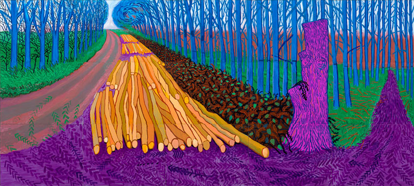 Hitcham's Blog: David Hockney Art Work
