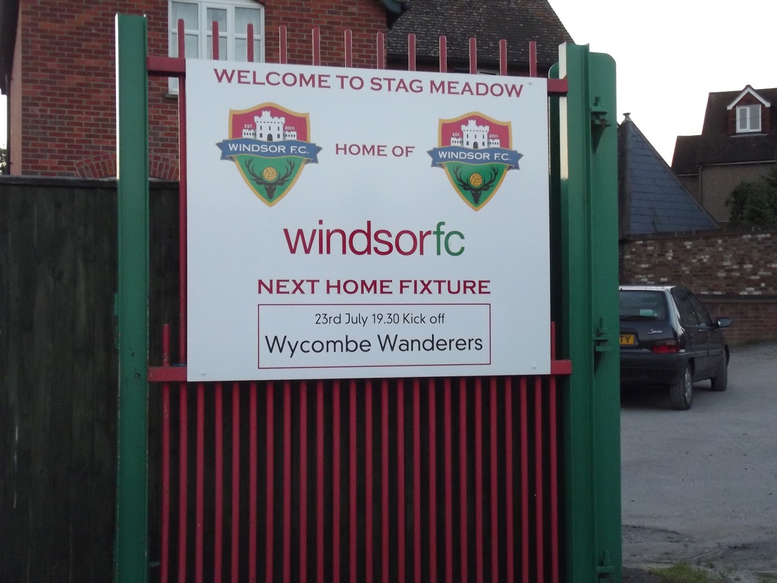 The Wycombe Wanderer: Windsor FC - Stag Meadow