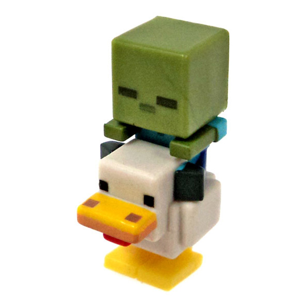 Minecraft Chicken Jockey Series 5 Figure | Minecraft Merch