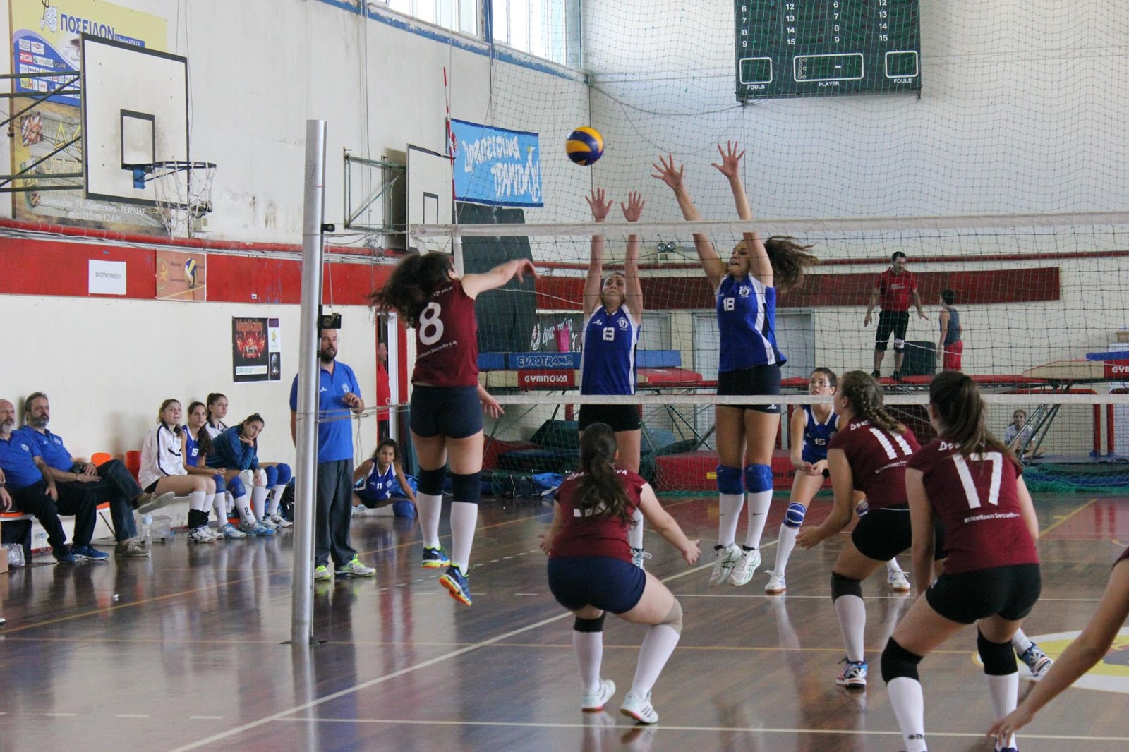 drapetsonavolley: ΔΡΑΠΕΤΣΩΝΑ - ΑΡΓΥΡΟΥΠΟΛΗ 3-1 ΣΤΙΣ ΚΟΡΑΣΙΔΕΣ Α΄
