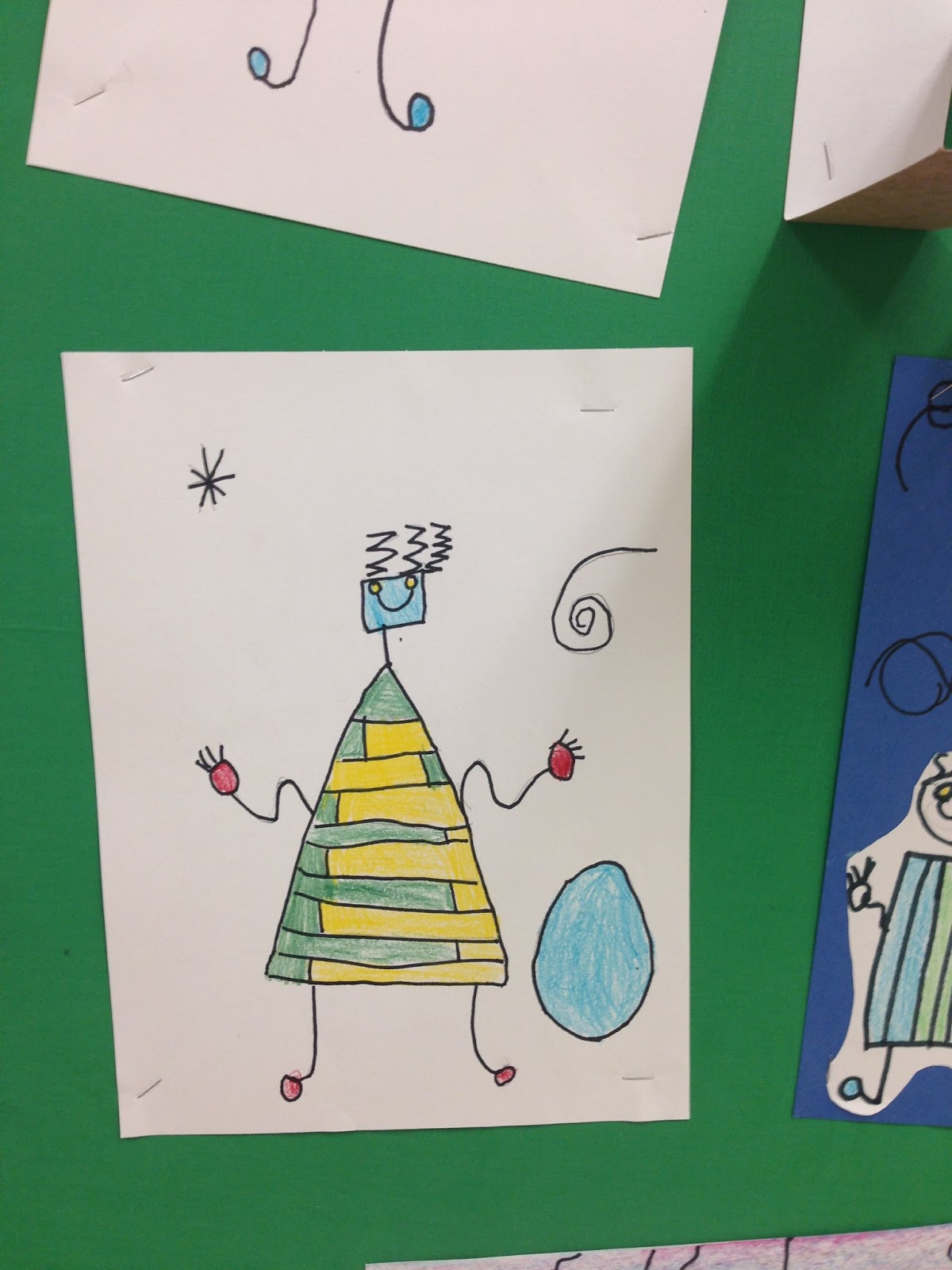 Bishop's Blackboard: An Elementary Education Blog: Joan Miro Inspired ...