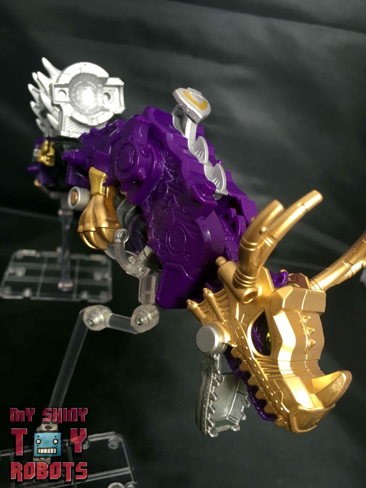 My Shiny Toy Robots: Toybox REVIEW: Uchu Sentai Kyuranger Minipla RyuTeiOh
