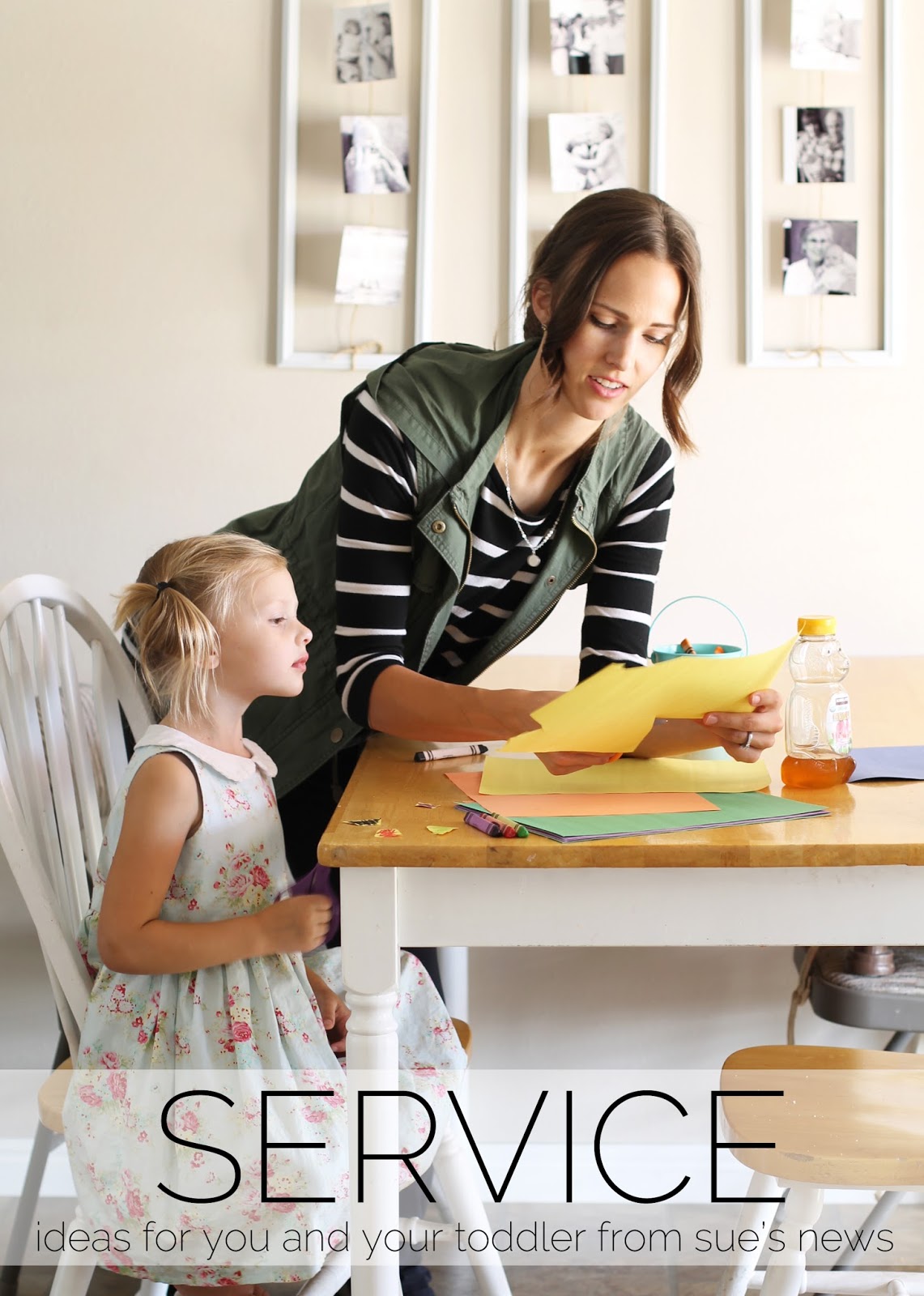 Service Ideas for you and your Toddler | Yellow Quakies | Sue's News