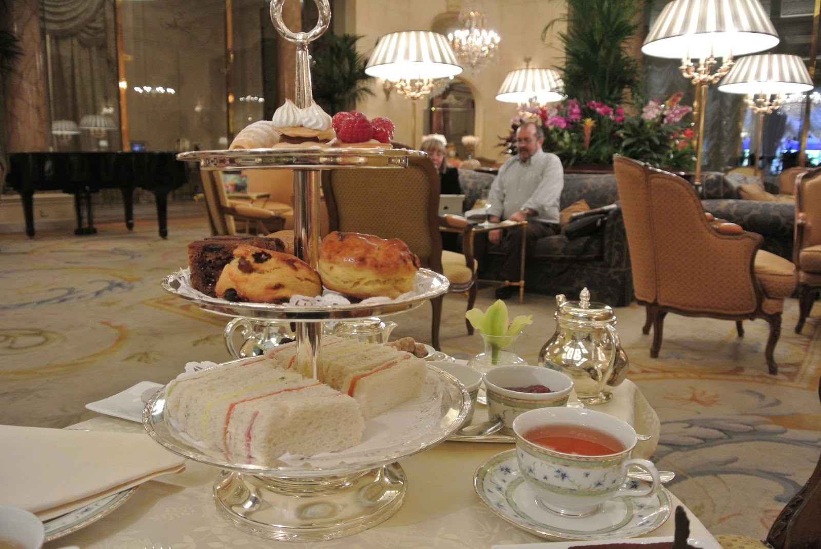 Kate and Chelsie: Afternoon Tea At The Ritz Madrid