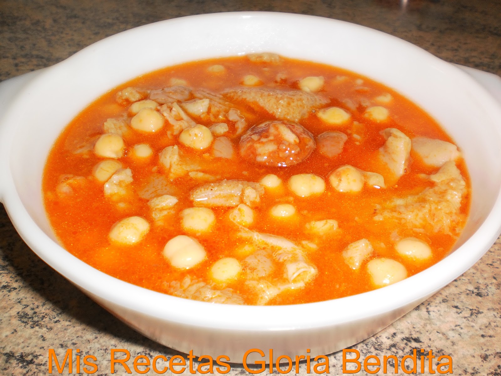 Mis Recetas Gloria Bendita: CALLOS CON GARBANZOS