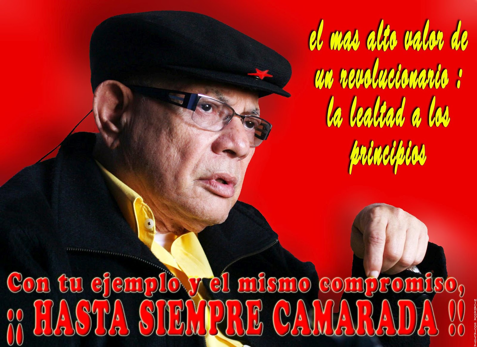 Hasta siempre Comandante: HASTA SIEMPRE COMANDANTE TOMAS BORGE