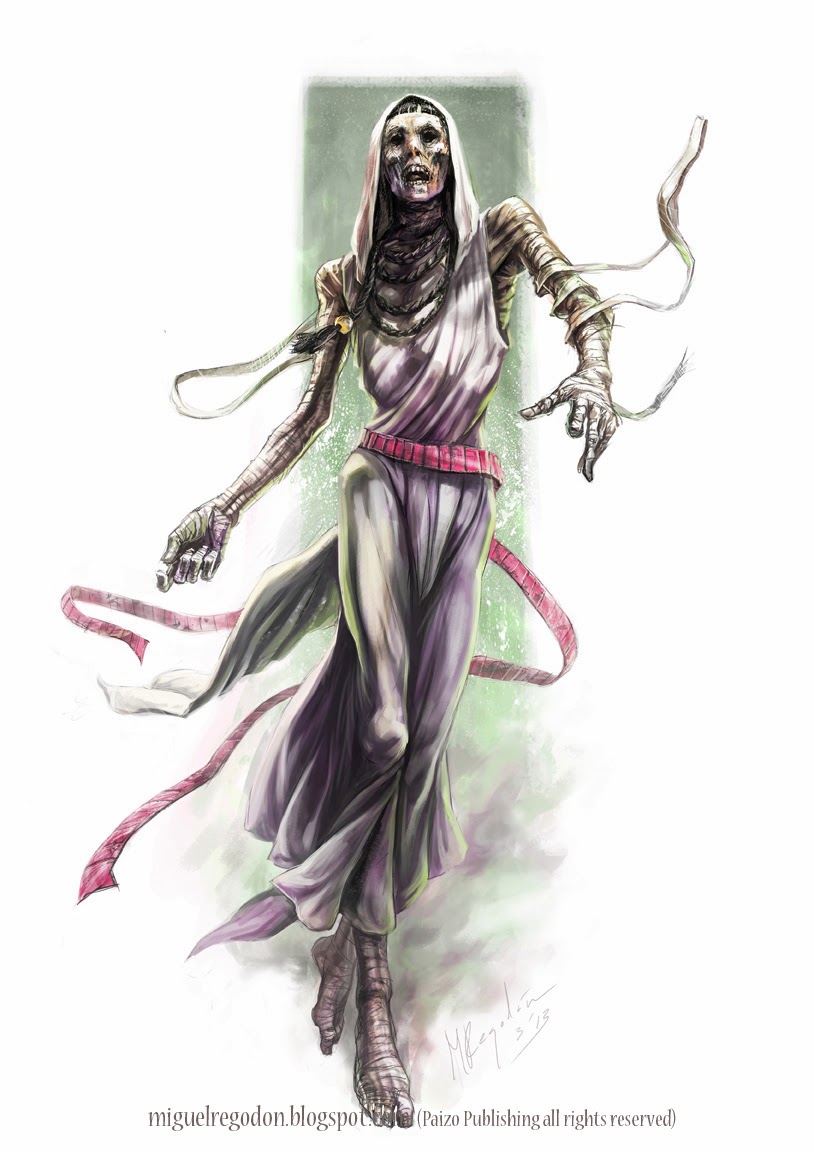 Miguel Regodón: Commission for "Paizo Publishing"; "The Dragon´s Demand"