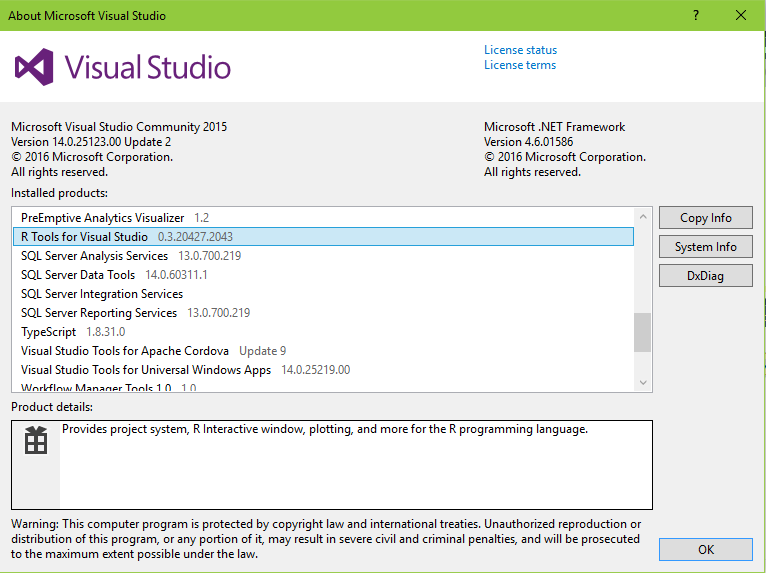 HodentekHelp: What is needed to leverage R from Visual Studio?