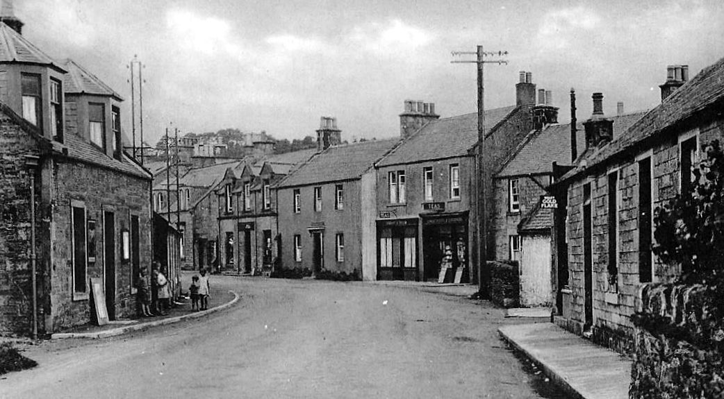Tour Scotland: Old Photographs West Linton Scotland