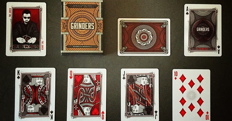 Deck View: Grinders (Copper Edition) Playing Cards