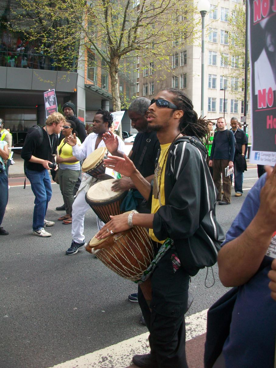 History is made at night: Justice 4 Smiley Demonstration Today
