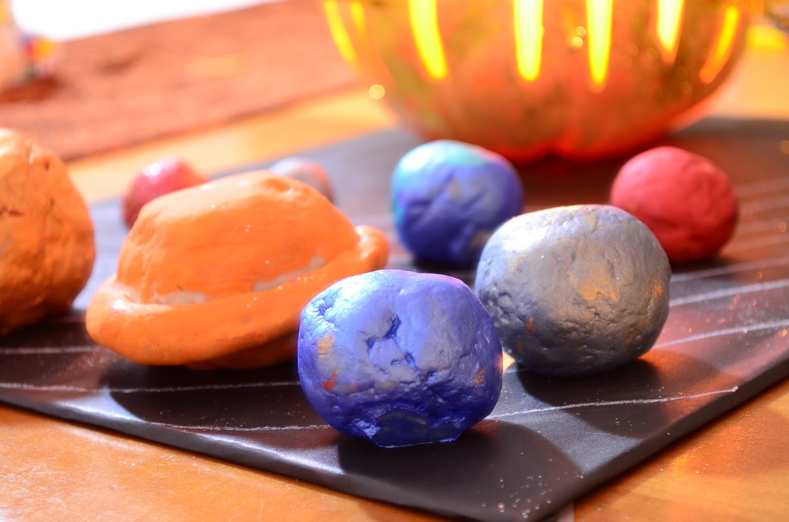 Practical Mom: Pumpkin Solar System