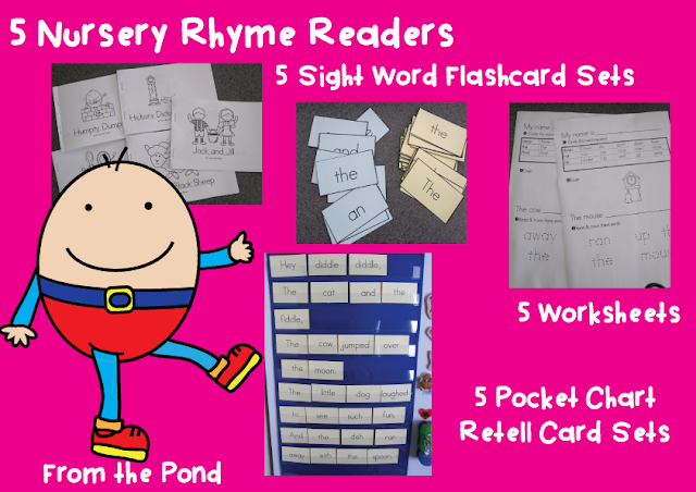 Printable Emergent Readers | From the Pond
