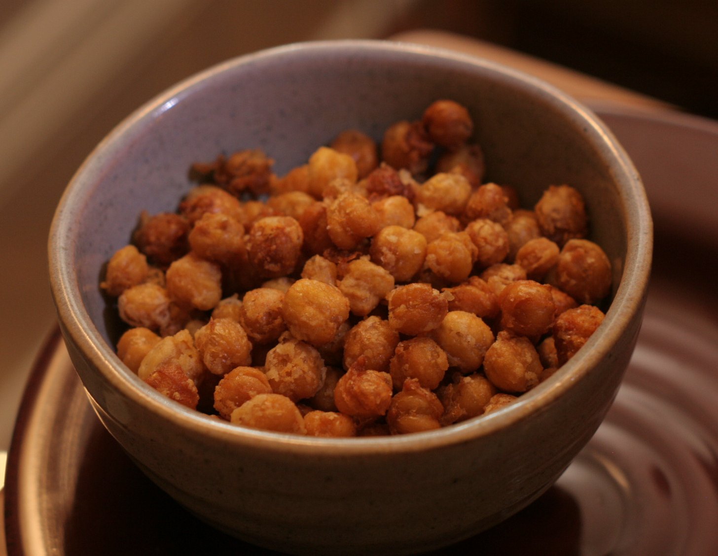 Four seasons of food: Fried chickpeas