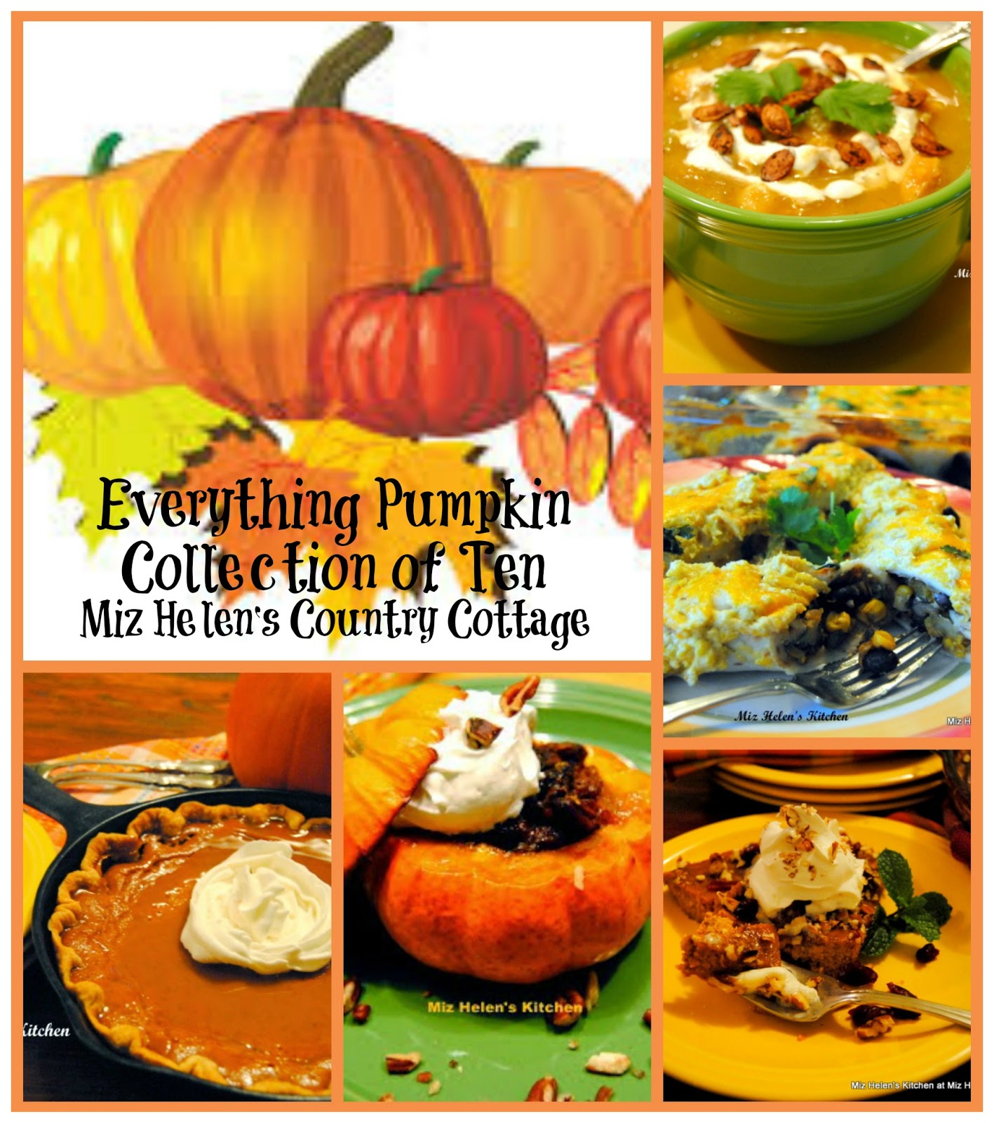 Everything Pumpkin Collection of Ten