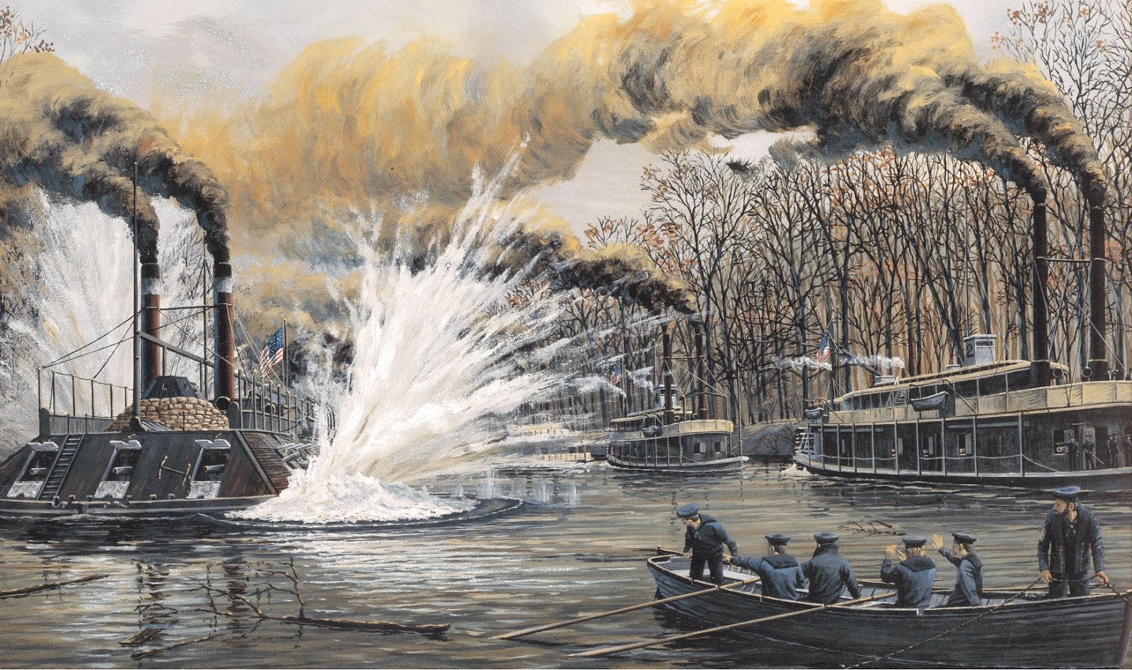 Military Museum Blog: USS Cairo (1862), Vicksburg USA